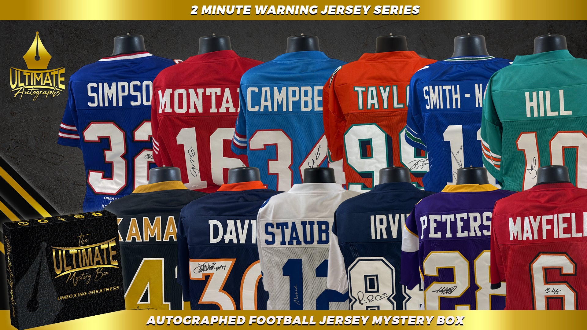 Football Mystery Box | NFL Mystery Box | Ultimate Autographs