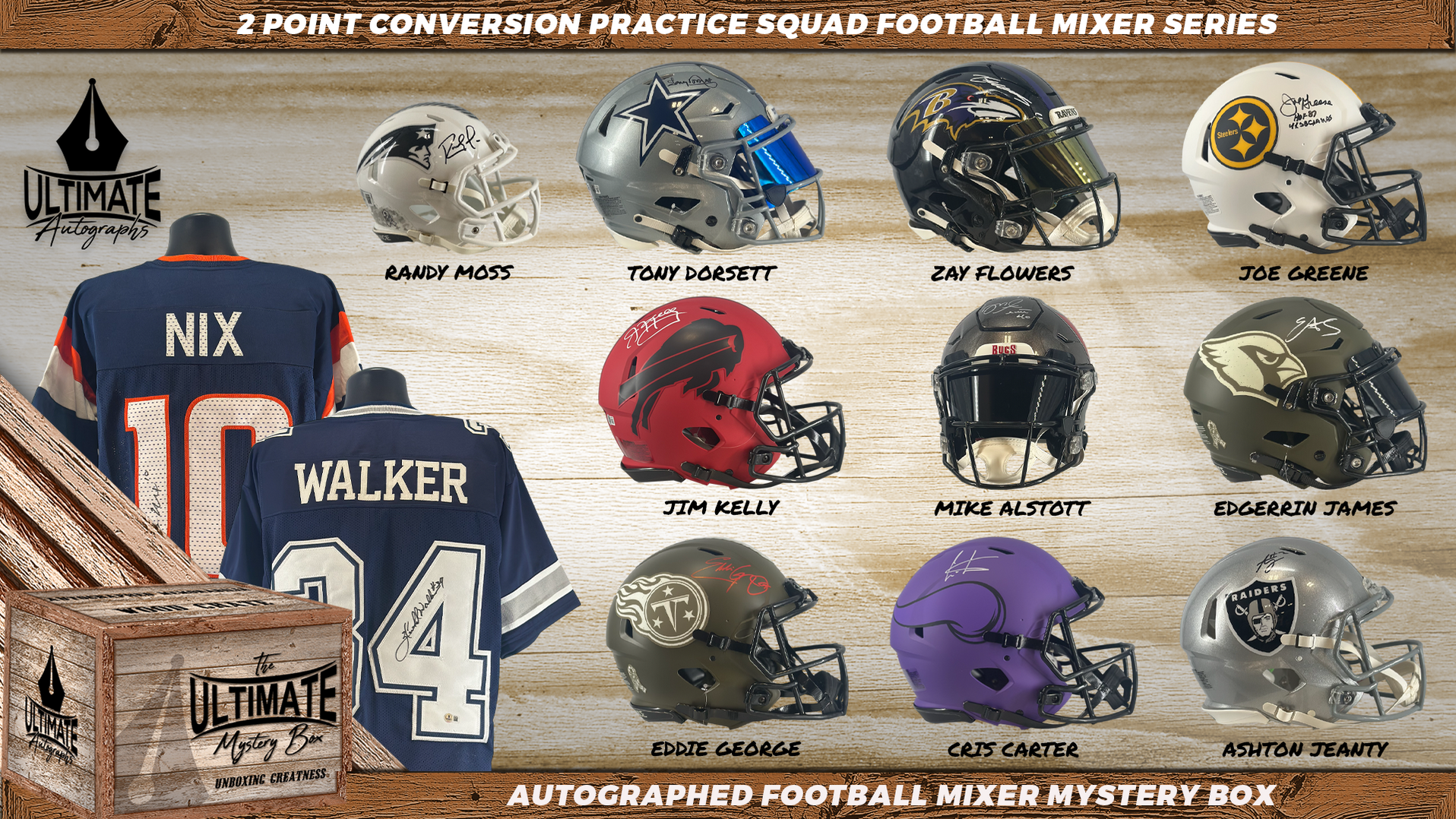 The High Level Mini Helmet Football Mystery Box! — Ultimate Autographs