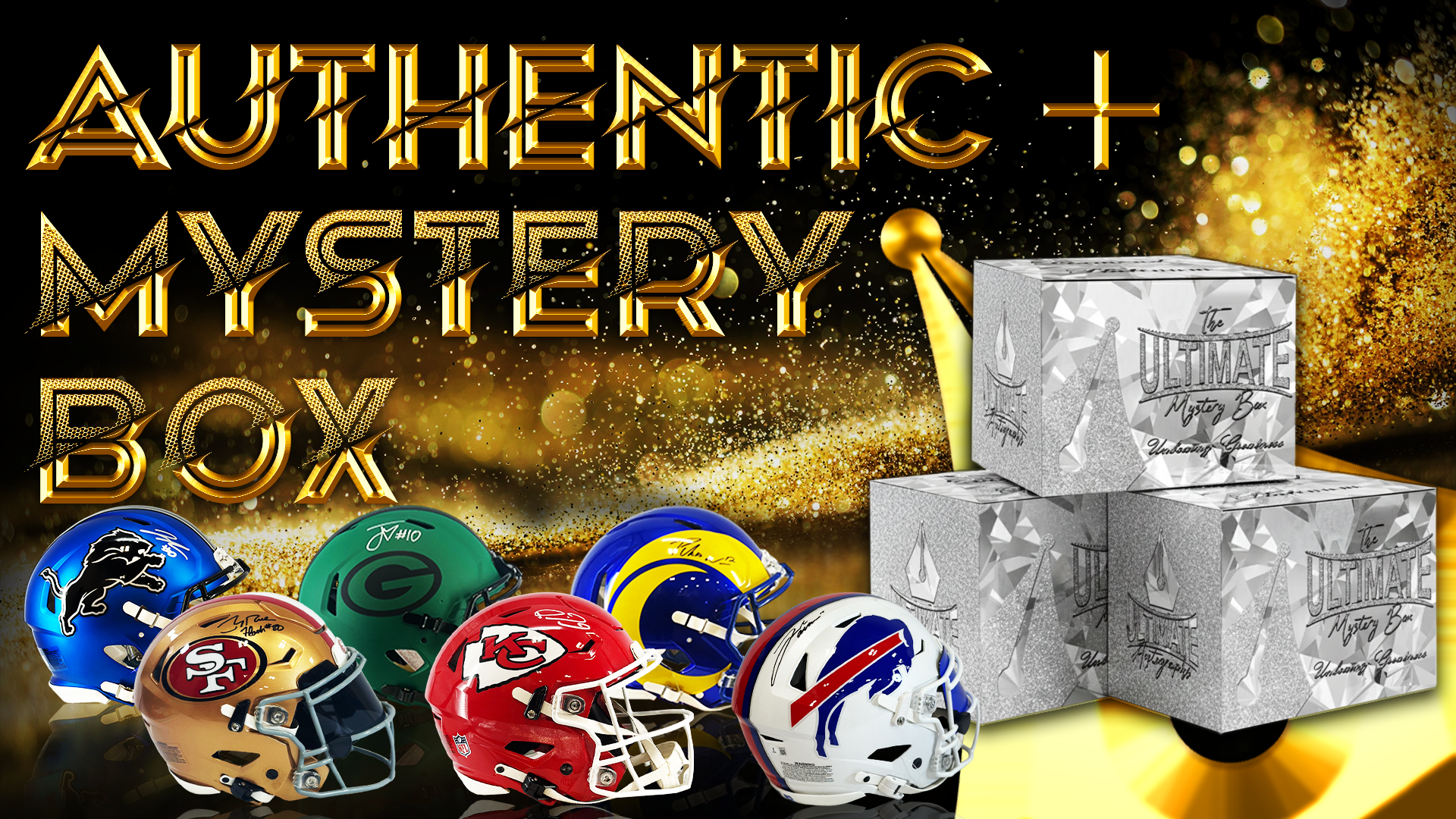 Football Mystery Box | NFL Mystery Box | Ultimate Autographs