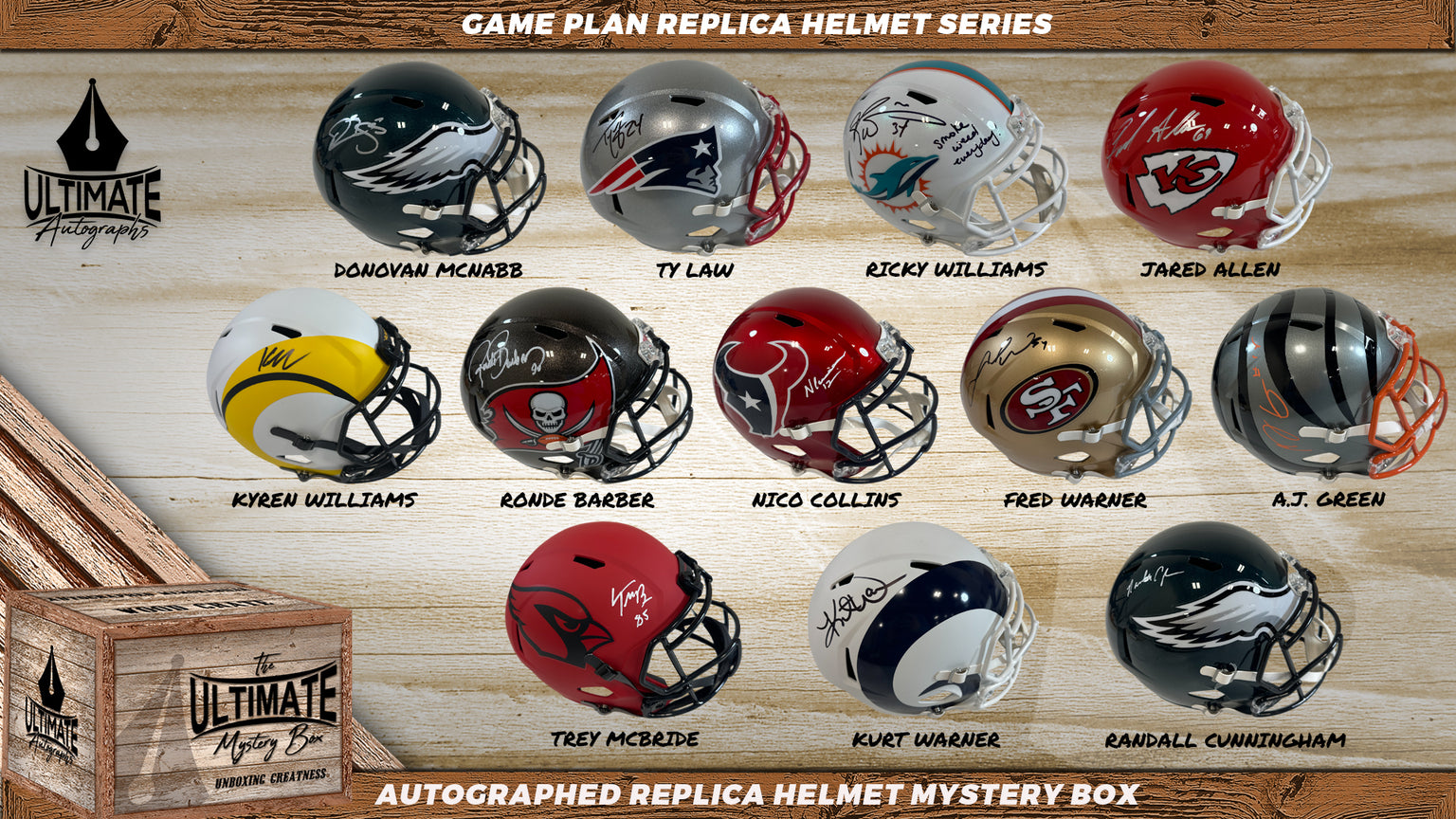 Football Mystery Box | NFL Mystery Box | Ultimate Autographs