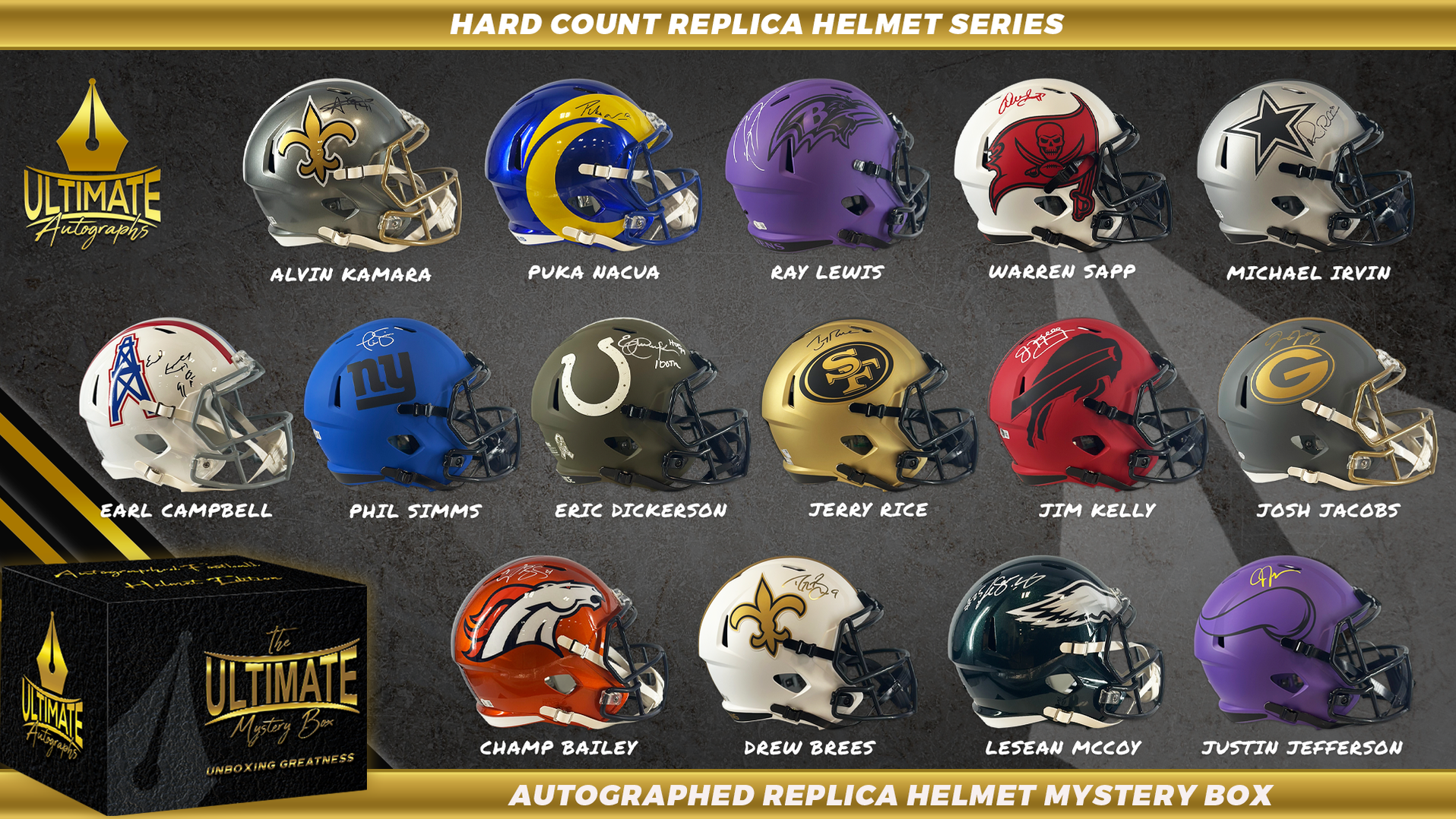 Live Break #1 - *SINGLE BOX BREAK* - ("Hard Count") Autographed Full S ...