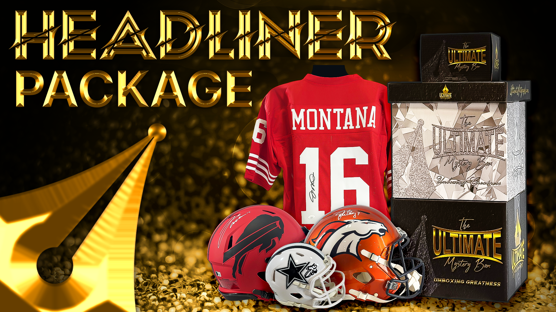 Football Mystery Box | NFL Mystery Box | Ultimate Autographs