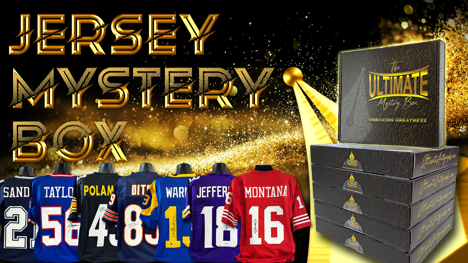 Football Mystery Box | NFL Mystery Box | Ultimate Autographs