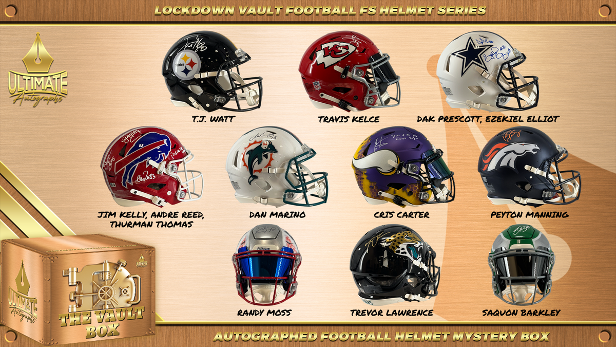 Live Break #1 - *DOUBLE BOX BREAK* - ("Lockdown") Vault Full Size Foot ...