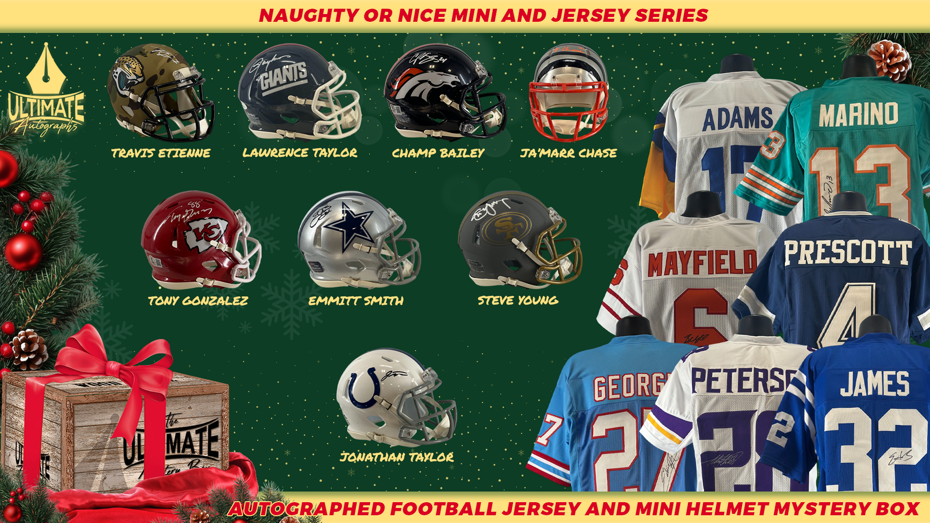 The High Level Mini Helmet Football Mystery Box! — Ultimate Autographs