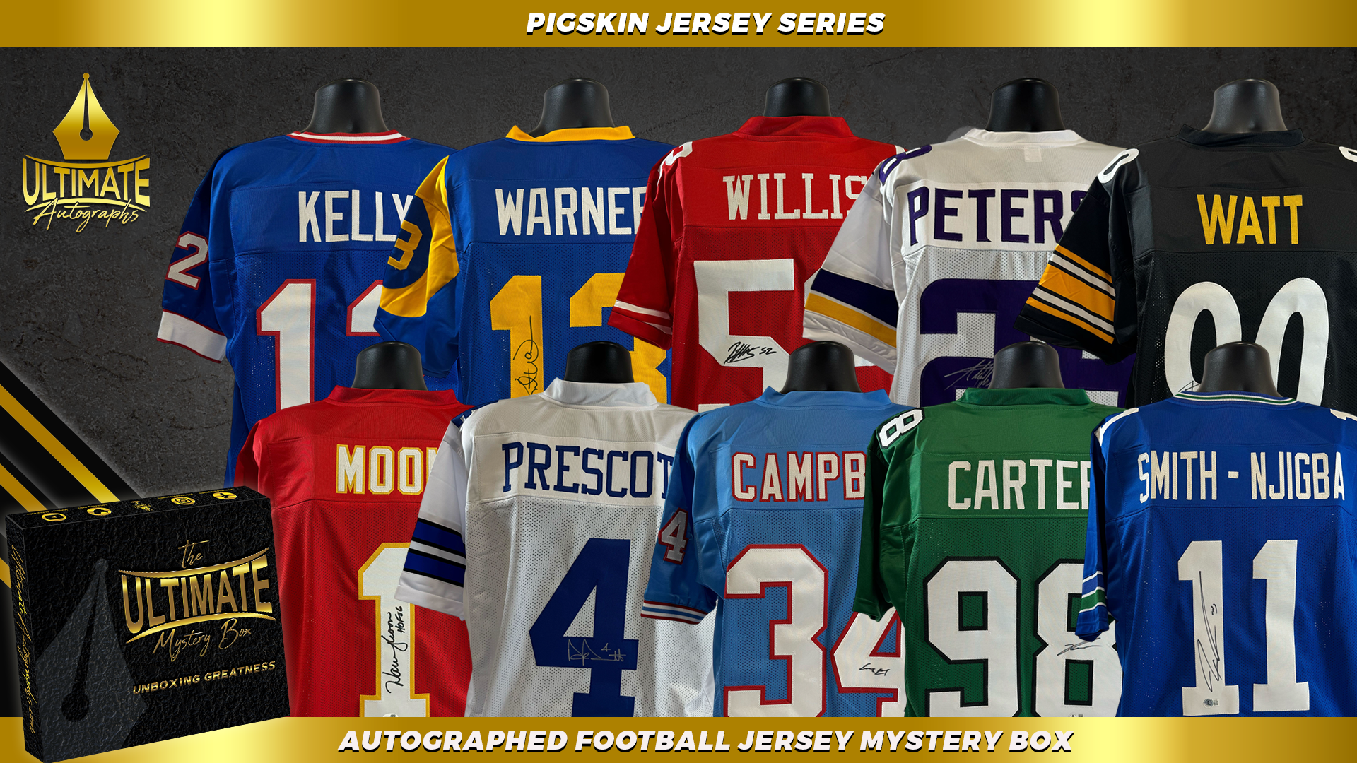 Sports Memorabilia Mystery Boxes | Ultimate Autographs