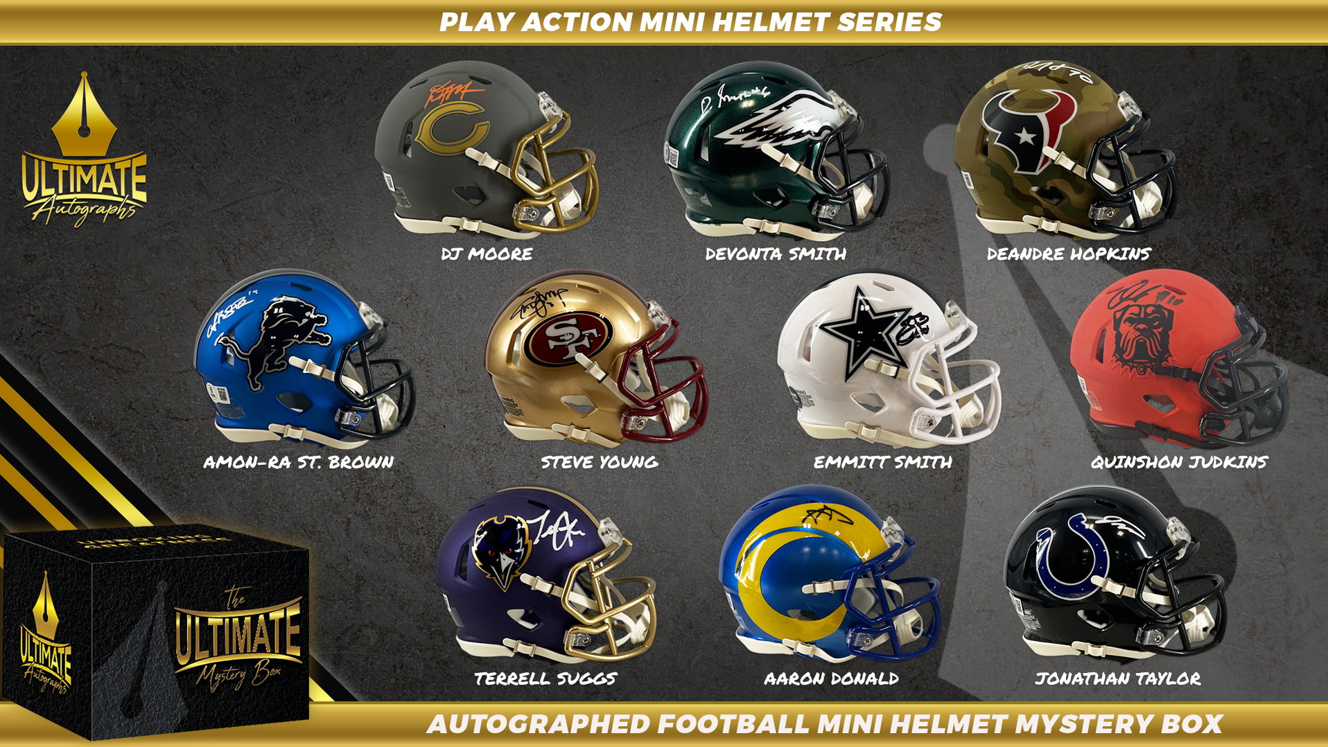 The High Level Mini Helmet Football Mystery Box! — Ultimate Autographs
