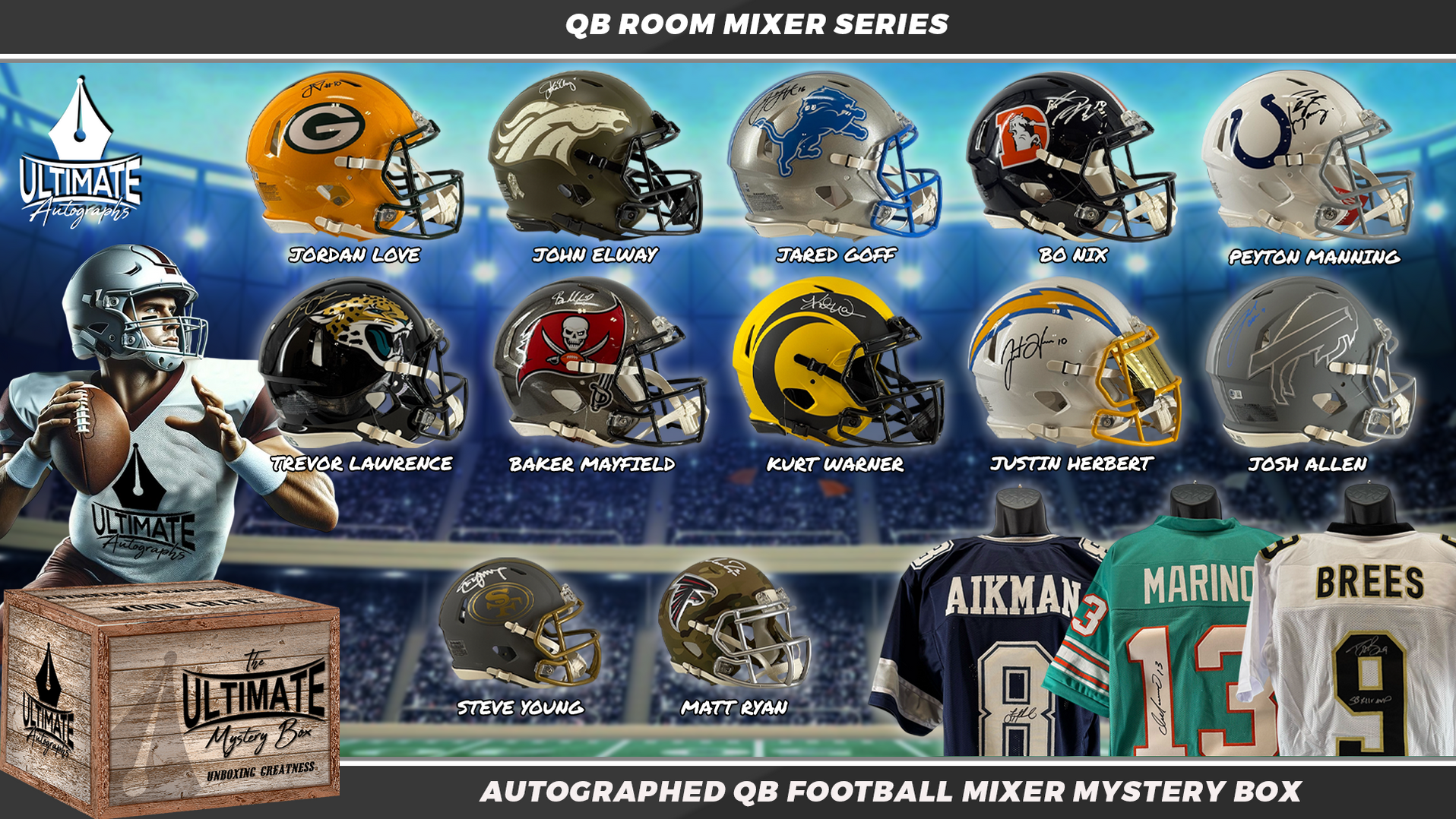 The High Level Mini Helmet Football Mystery Box! — Ultimate Autographs