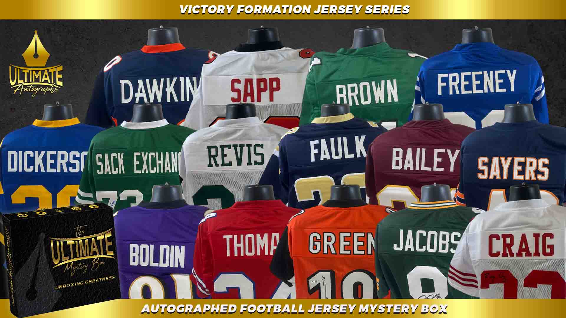 Football Mystery Box | NFL Mystery Box | Ultimate Autographs