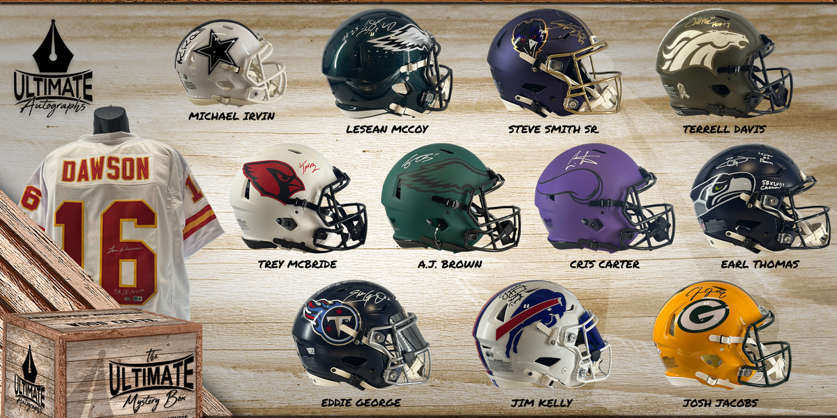 The High Level Mini Helmet Football Mystery Box! — Ultimate Autographs