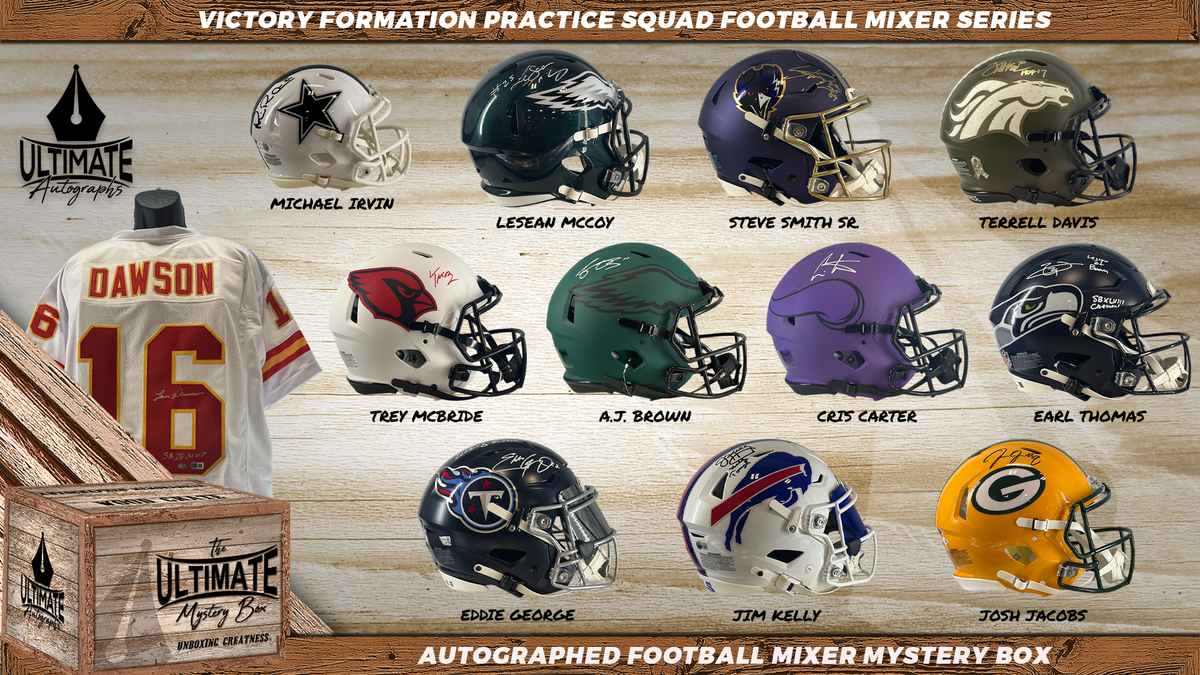 The High Level Mini Helmet Football Mystery Box! — Ultimate Autographs