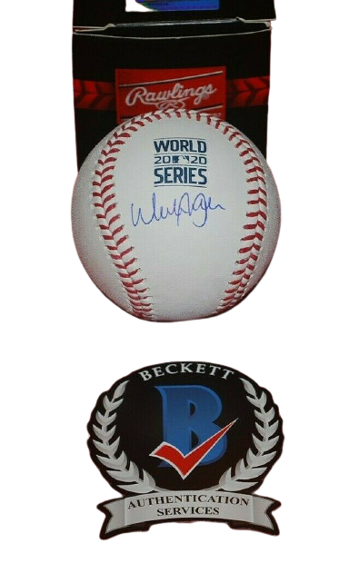 Walker Buehler Los Angeles Dodgers Signed MLB Baseball BAS COA (Brookl ...