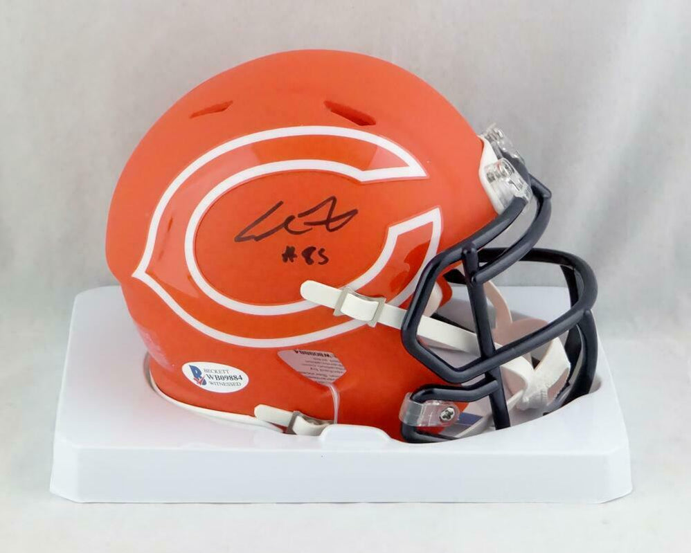 Chicago Bears Authenticated Signed Football Mini Helmets — Ultimate ...